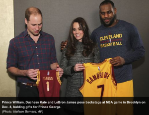 LeBron Dishonors (Touches) The Royal Princess! - Honor Shame