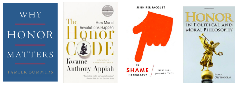 Top Books on Honor-Shame Ethics - Honor Shame